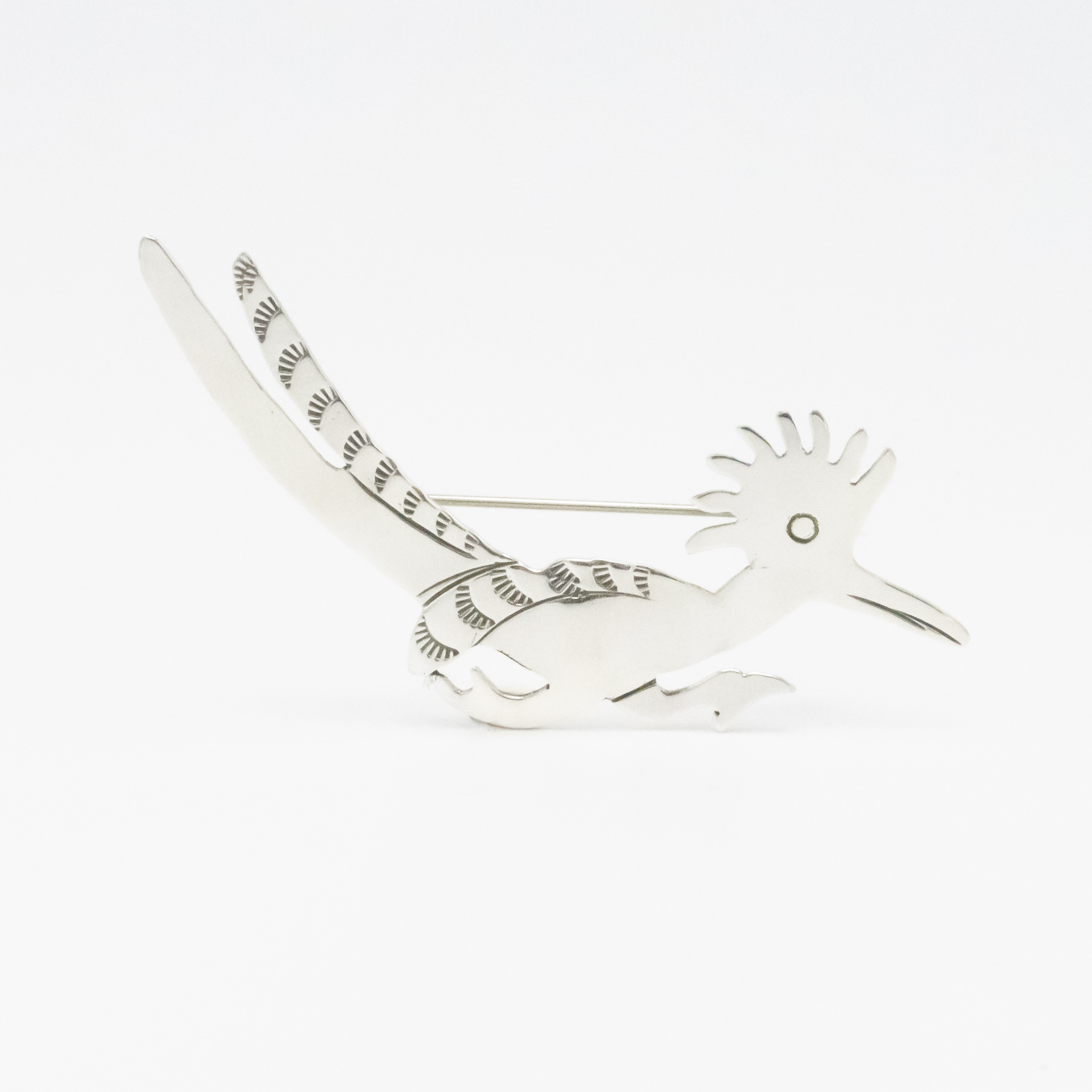 Road Runner Pin | Silver Sun