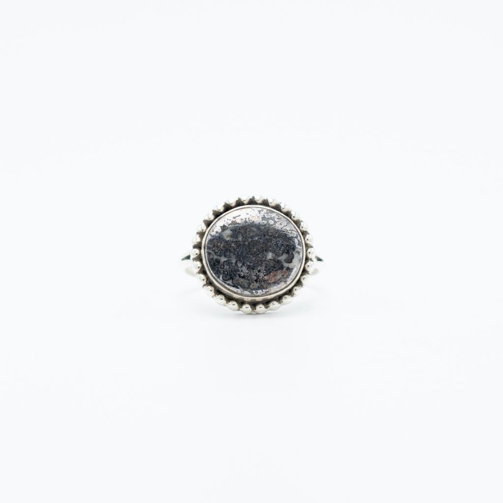 Natural Silver Ring | Silver Sun