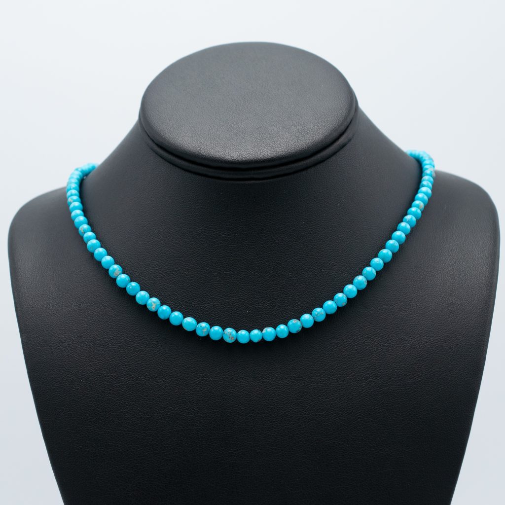Campitos Turquoise Necklace | Silver Sun