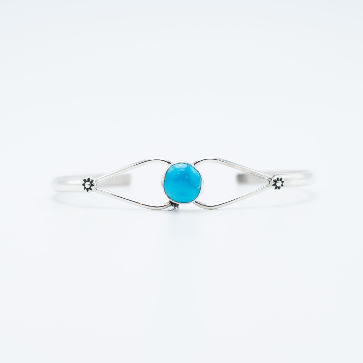 Blue Ridge Turquoise Bracelet | Silver Sun