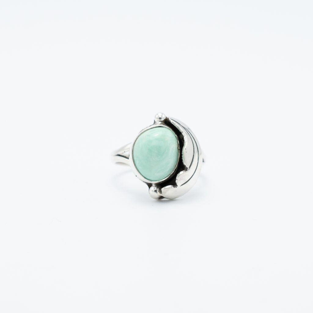 Carico Lake Turquoise Ring | Silver Sun